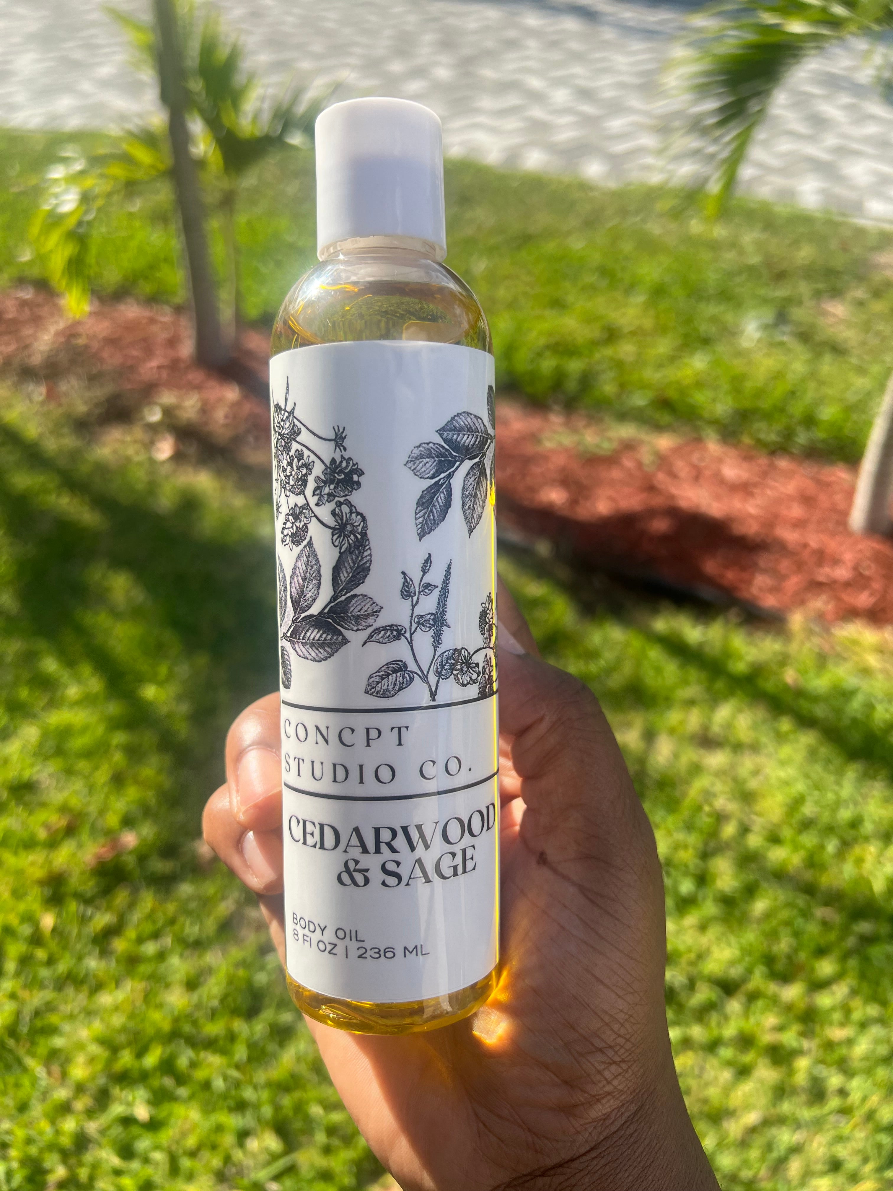 Cedarwood & Sage Oil – Concpt Studio Co.